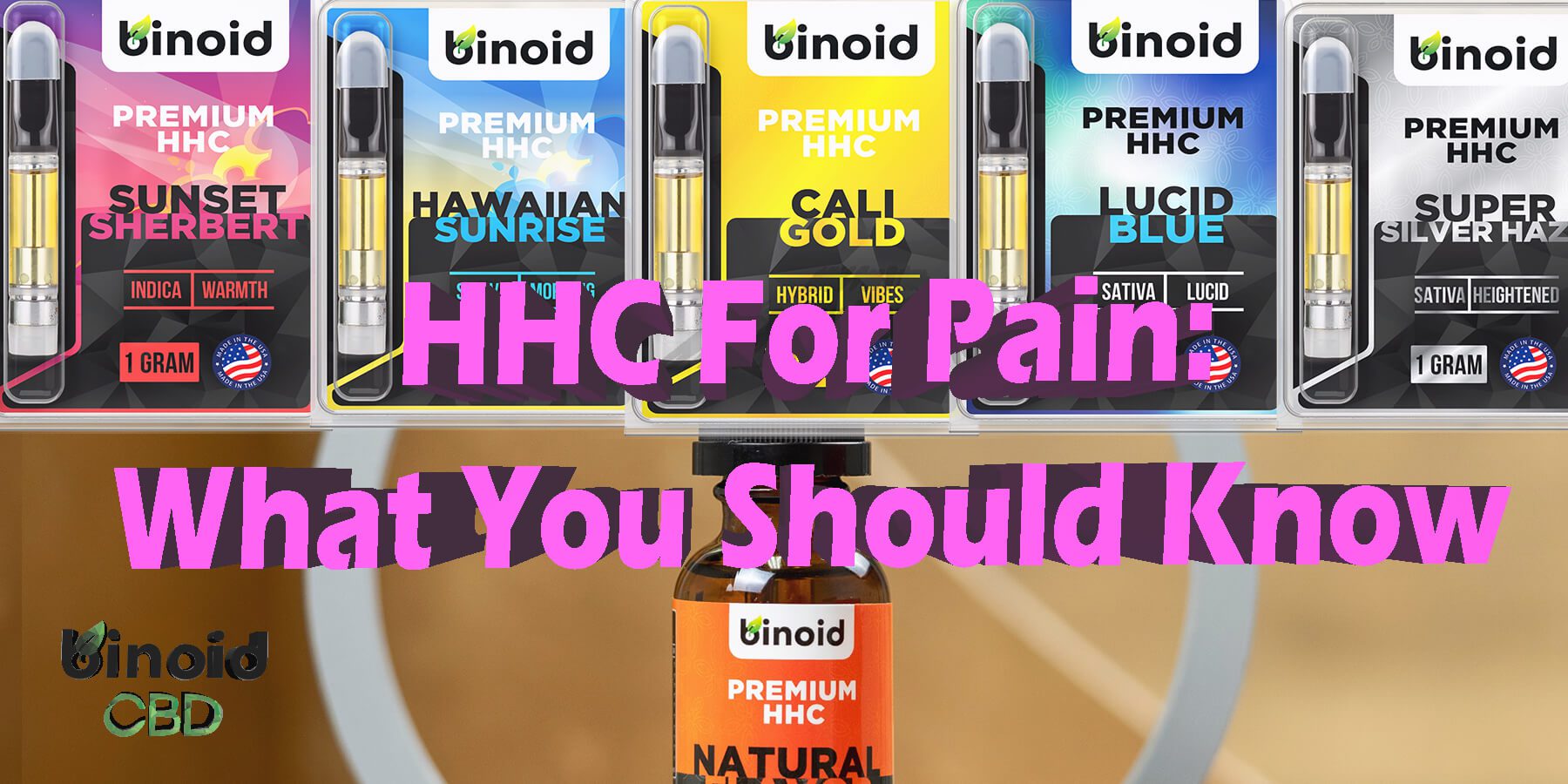 HHC Dosage Guide - Binoid CBD