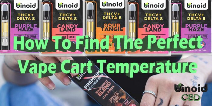 How To Find The Perfect Heat Temperature For Your Vape Cartridge