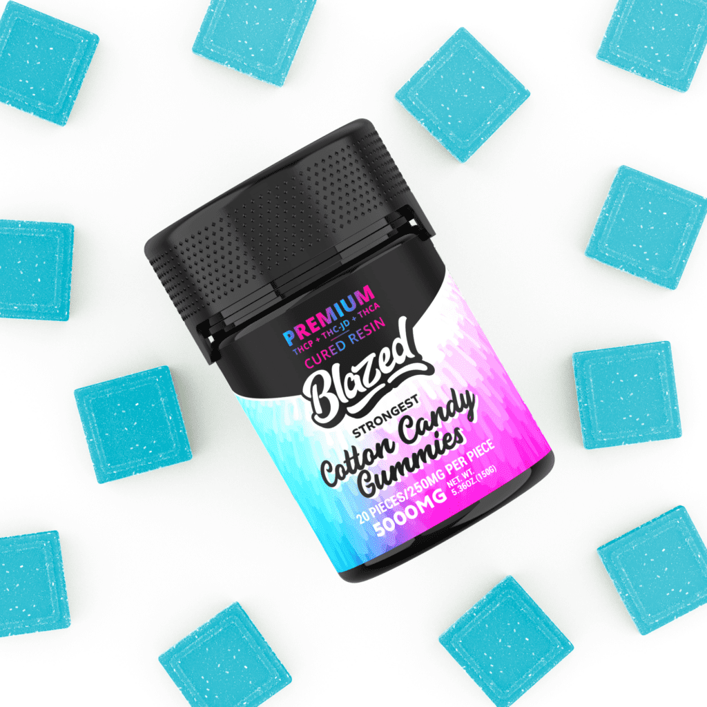 THCA + Delta 9P 5000MG Gummies For Sale - Blazed