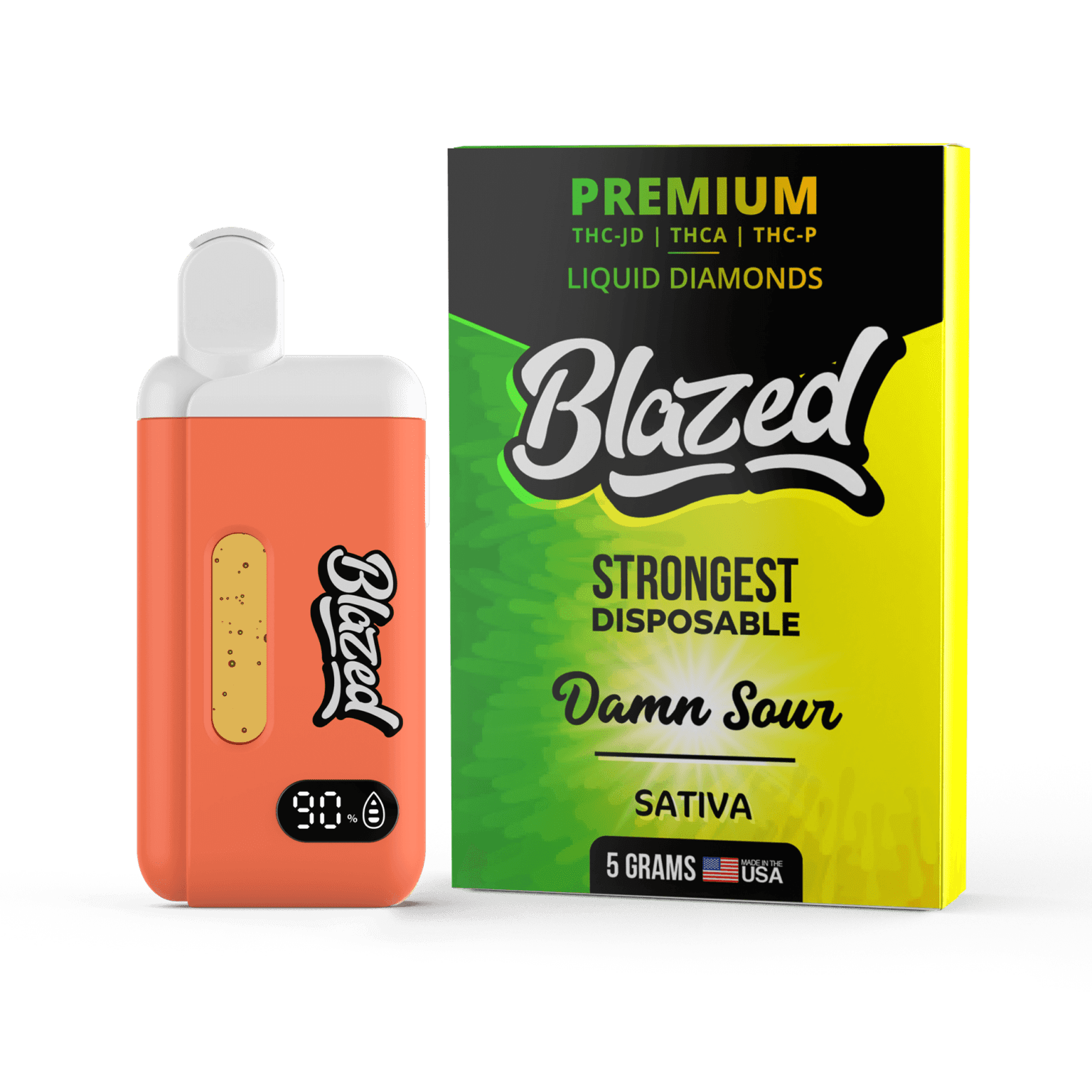 THCA + Delta 9P 5 Gram Disposable For Sale - Blazed