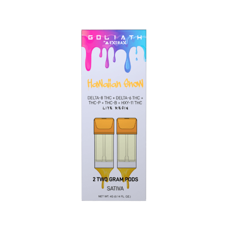 11-HXY-THC Goliath Vape Pods 2 Gram 2 Pack - Delta Extrax