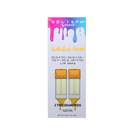 11-HXY-THC Goliath Vape Pods 2 Gram 2 Pack - Delta Extrax