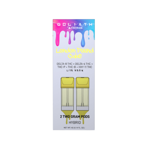 11-HXY-THC Goliath Vape Pods 2 Gram 2 Pack - Delta Extrax
