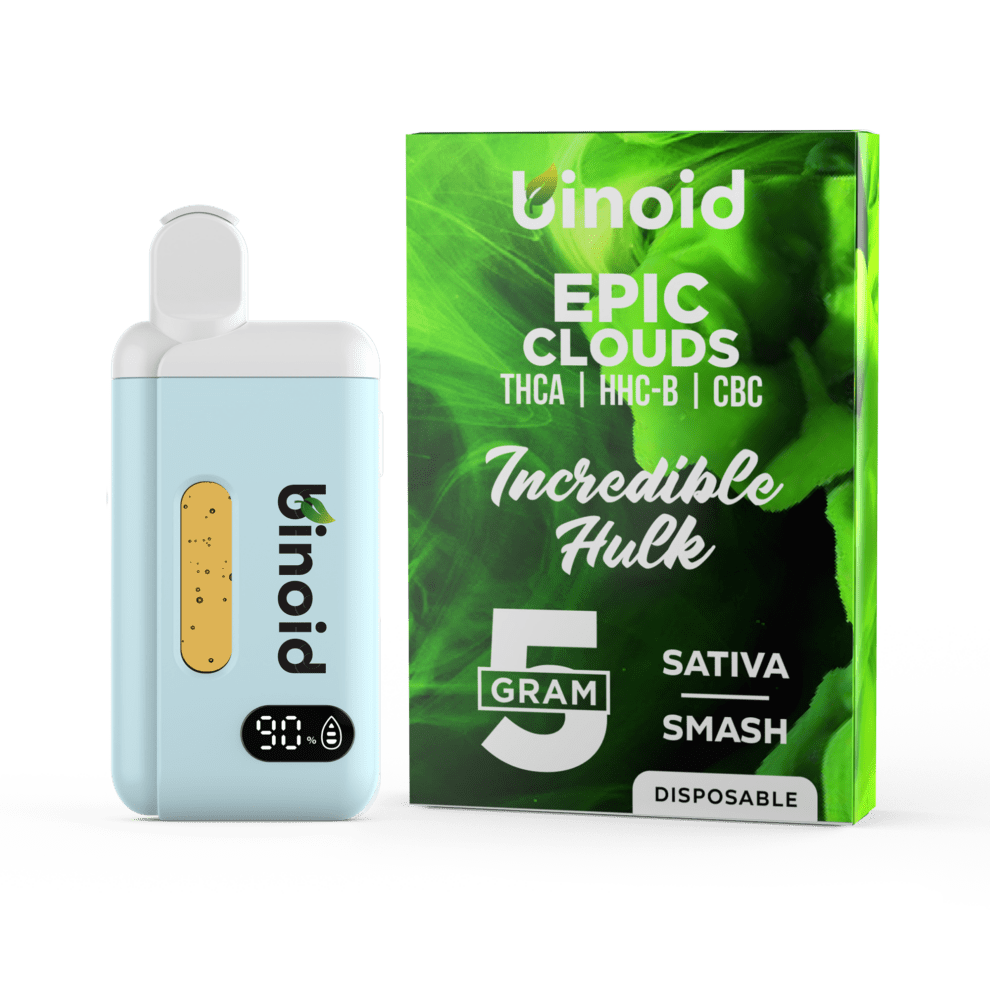 5 Gram THCA + CBC Disposable Vapes For Sale - Epic Clouds