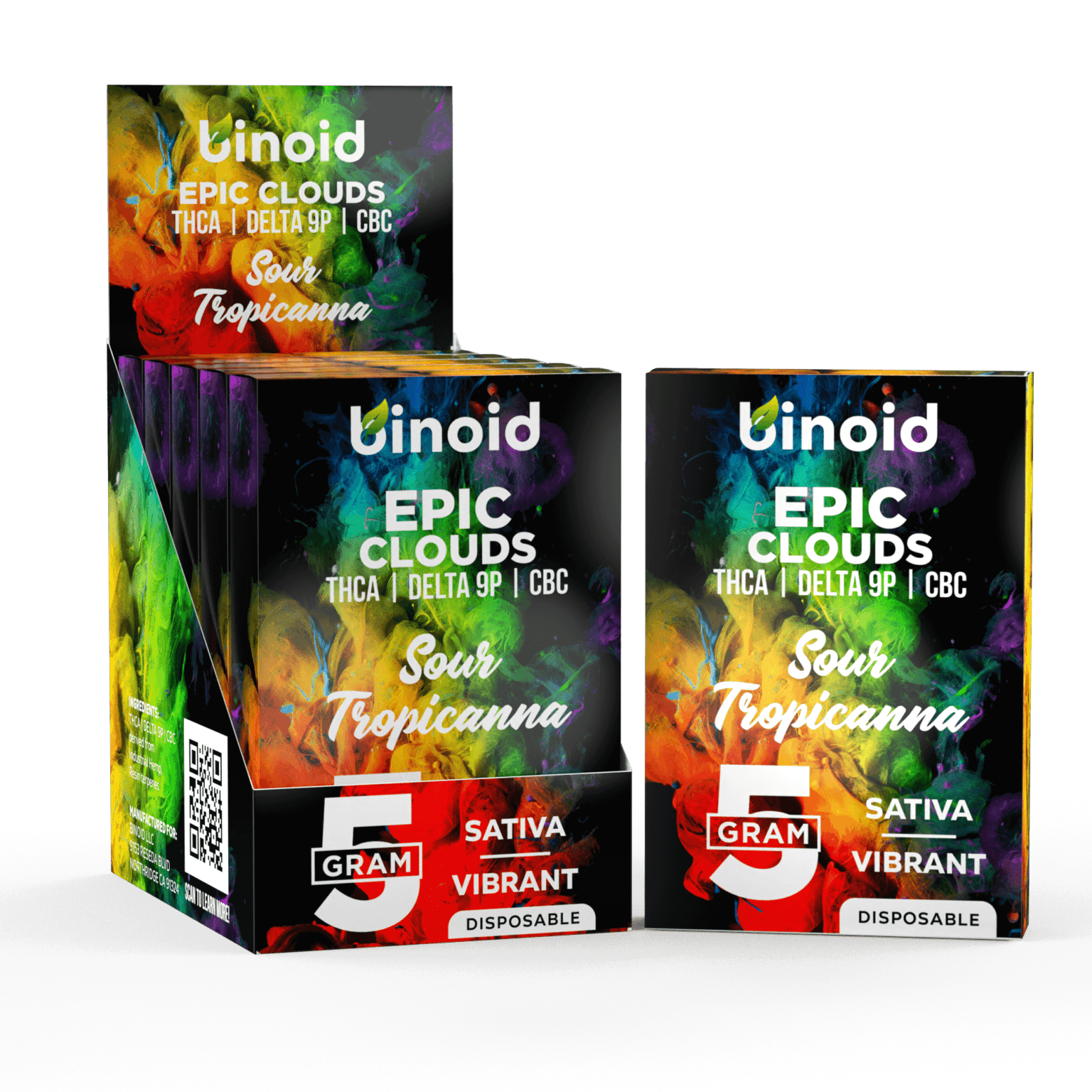 Delta 9P 5 Gram Disposable For Sale - Sour Tropicana | Epic Clouds