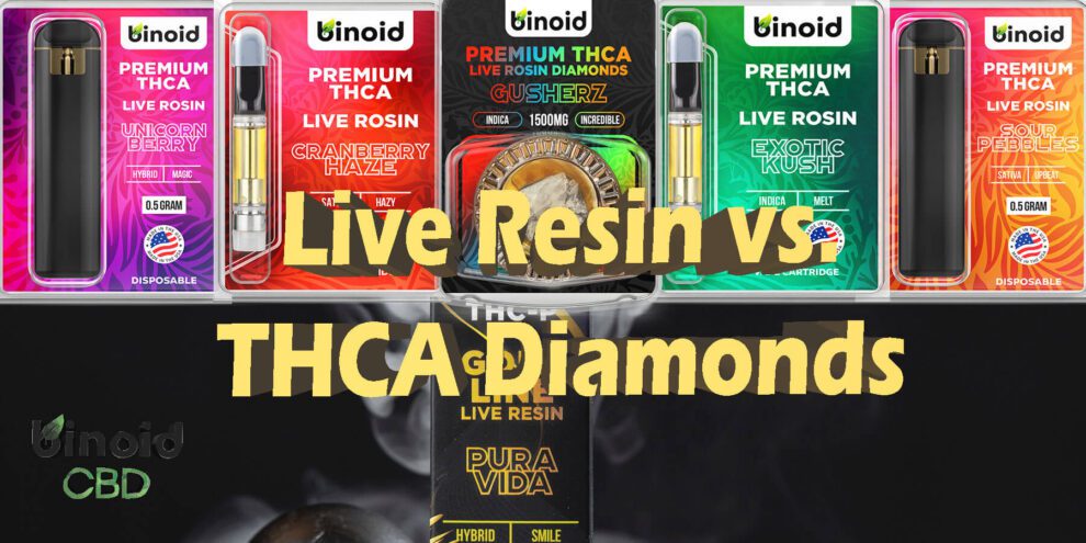 THCA Diamonds vs. Live Resin: What You Must Know