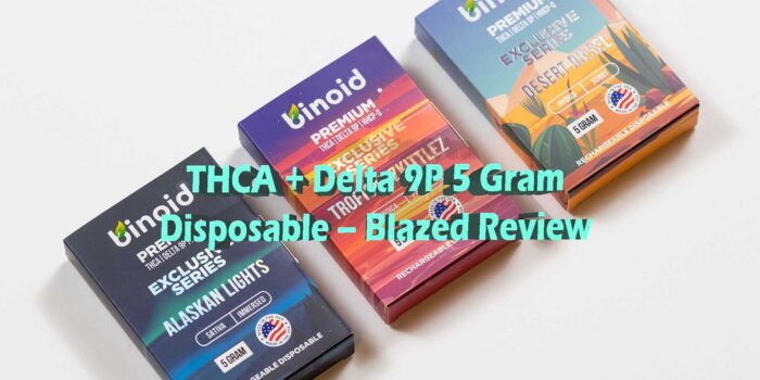 Blazed THCA + Delta 9P 5 Gram Disposable Review