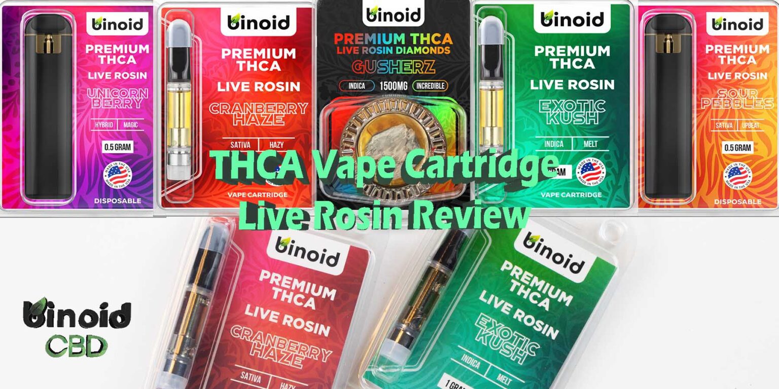 Best THCA Vape Cartridge - Binoid CBD
