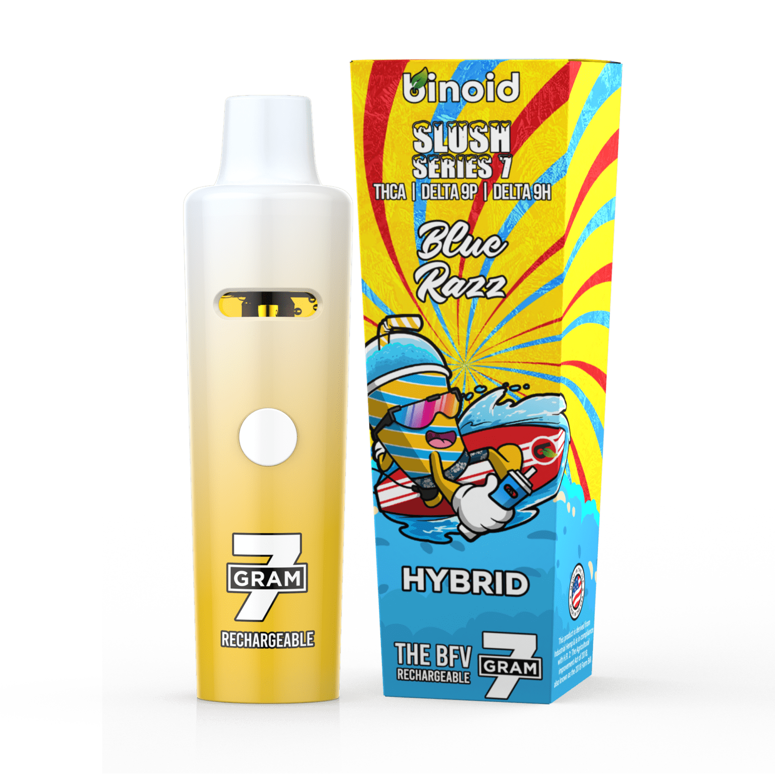 7 Gram THCA Disposable Vapes For Sale - Slush Series