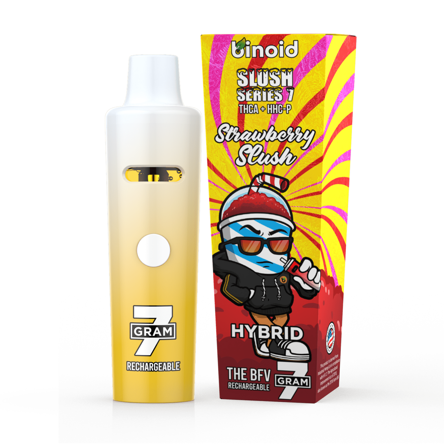 7 Gram THCA Disposable Vapes For Sale - Slush Series