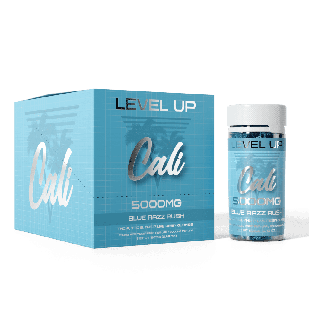 Cali Extrax Level Up Gummies 5000mg For Sale - THCA + THC-B