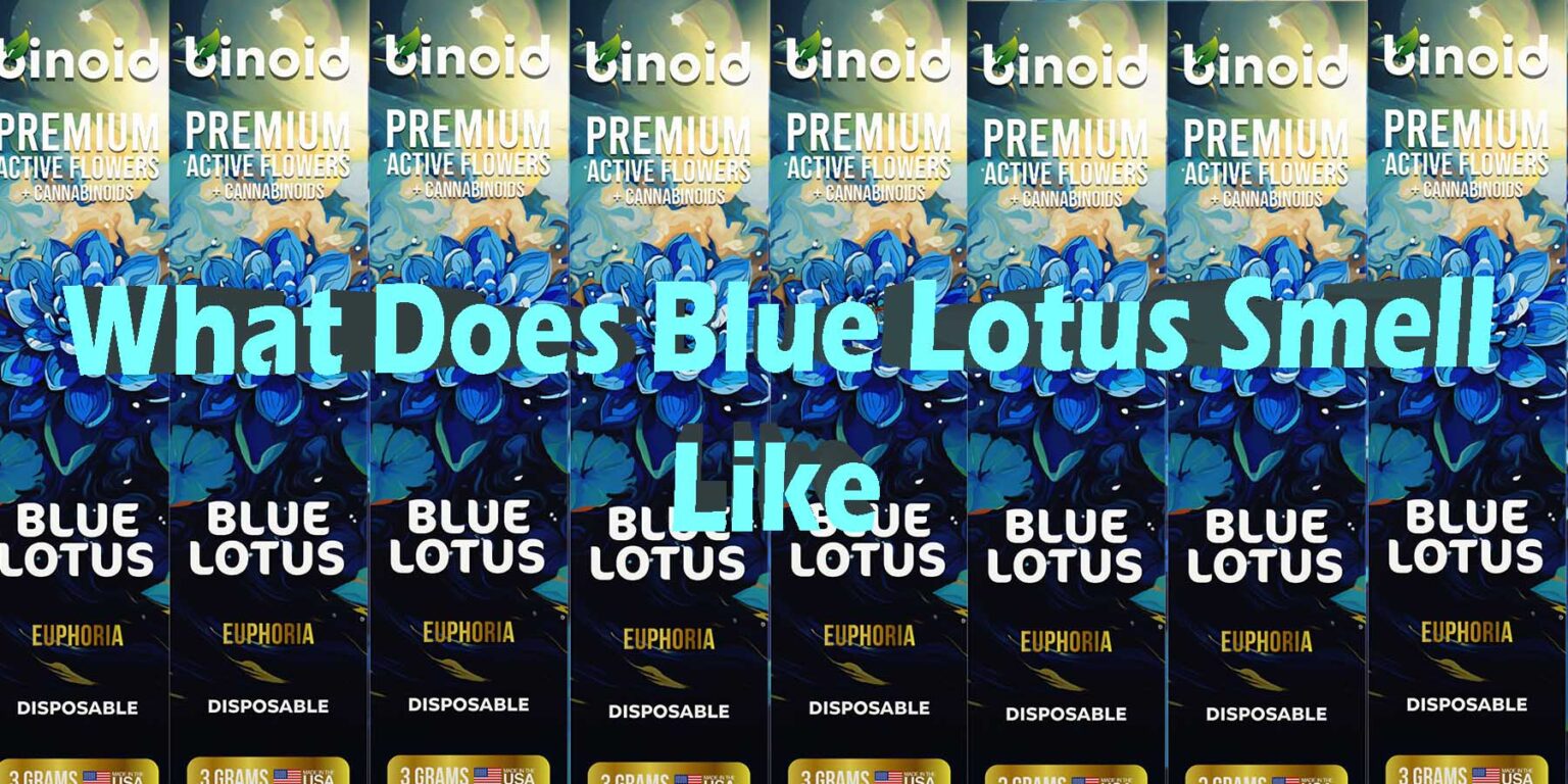 What Does Blue Lotus Smell Like?