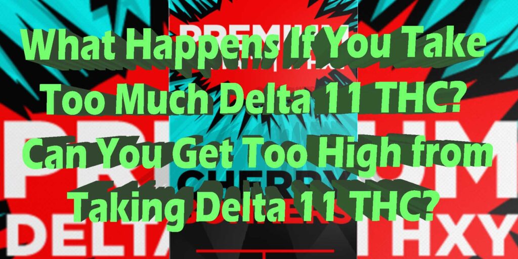 Can You Get Too High On Delta 11 THC?