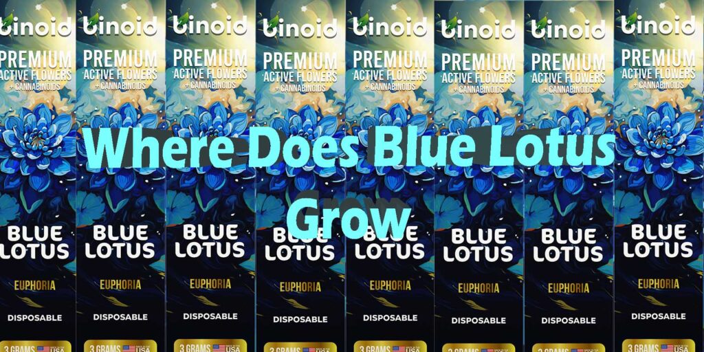 Where Does Blue Lotus Grow?