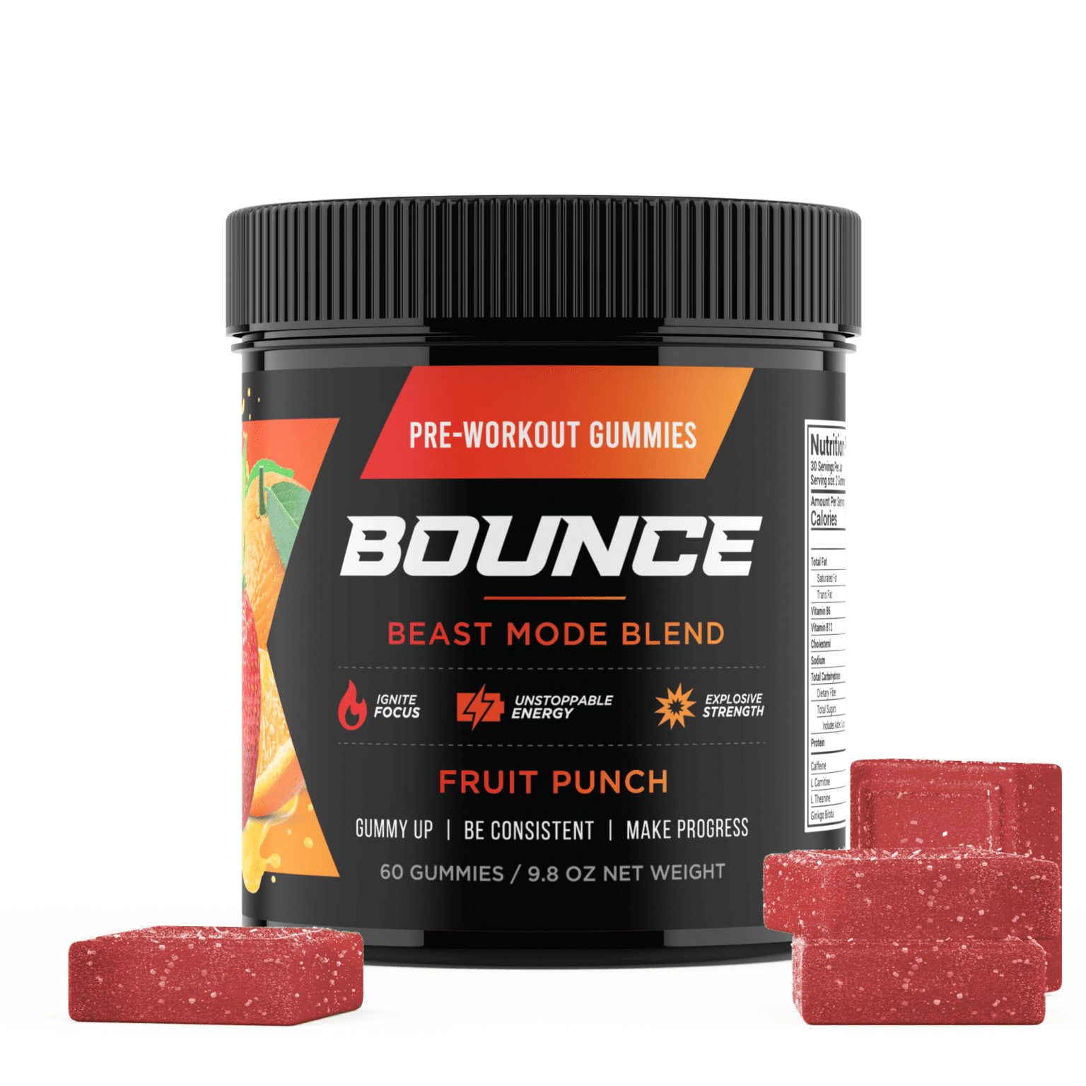 Pre-Workout Gummy Bears