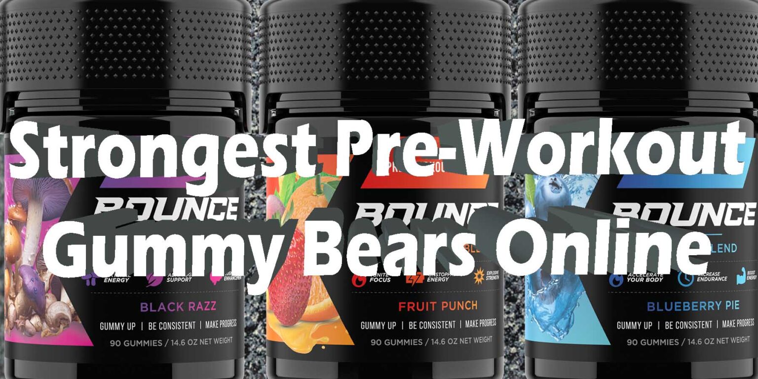 Strongest Pre-Workout Gummy Bears