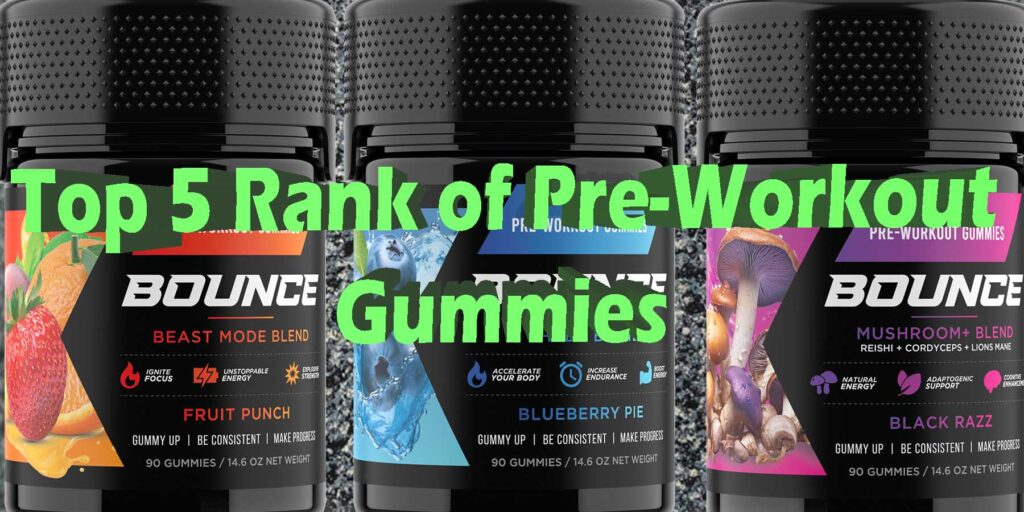 Top 5 Pre-Workout Gummies of 2026