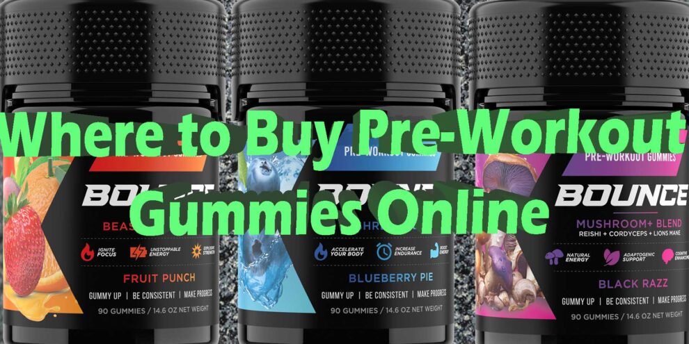 Pre-Workout Gummies For Sale | Buy Pre-Workout Gummies Online