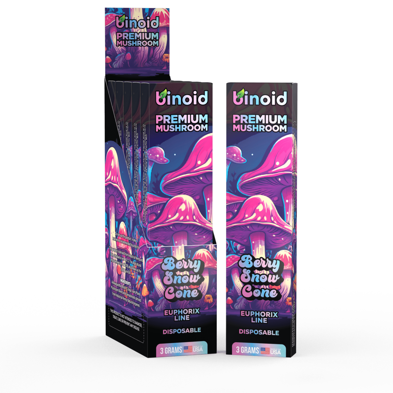 Mushroom Disposable Vape - 3 Grams