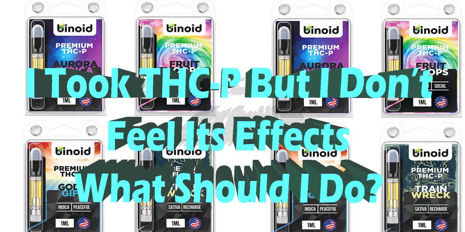 Why You Do Not Feel THC-P Effects: How To Fix It
