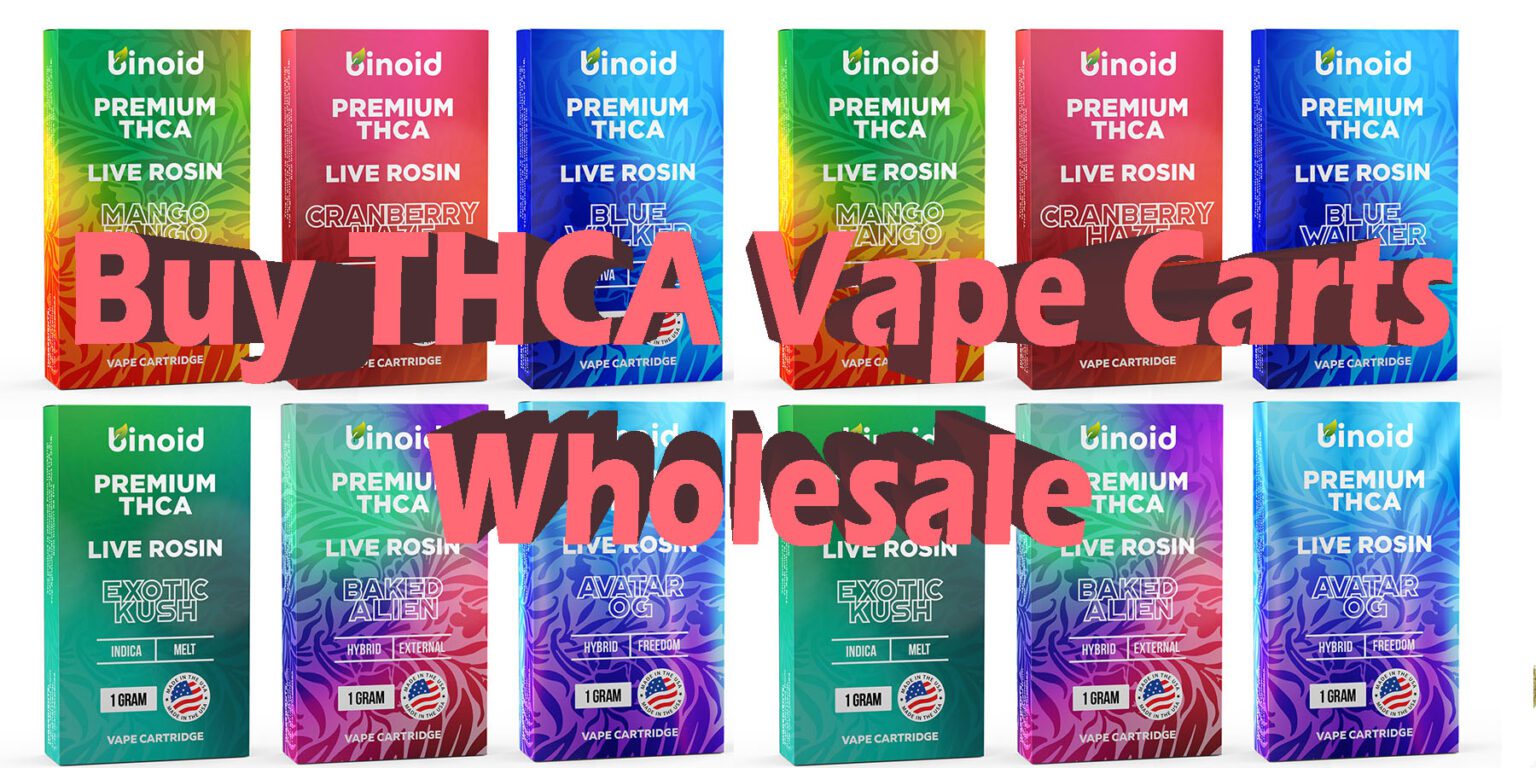 THCA Vape Carts Wholesale and Bulk