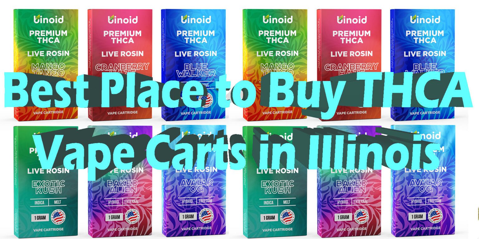 THCA Vape Carts In Illinois | Best THCA Carts