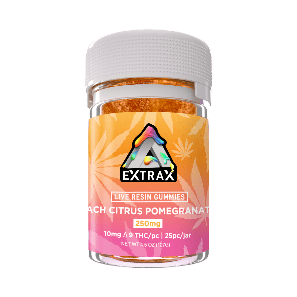 Live Resin Delta 9 Gummies - Delta Extrax - 250mg