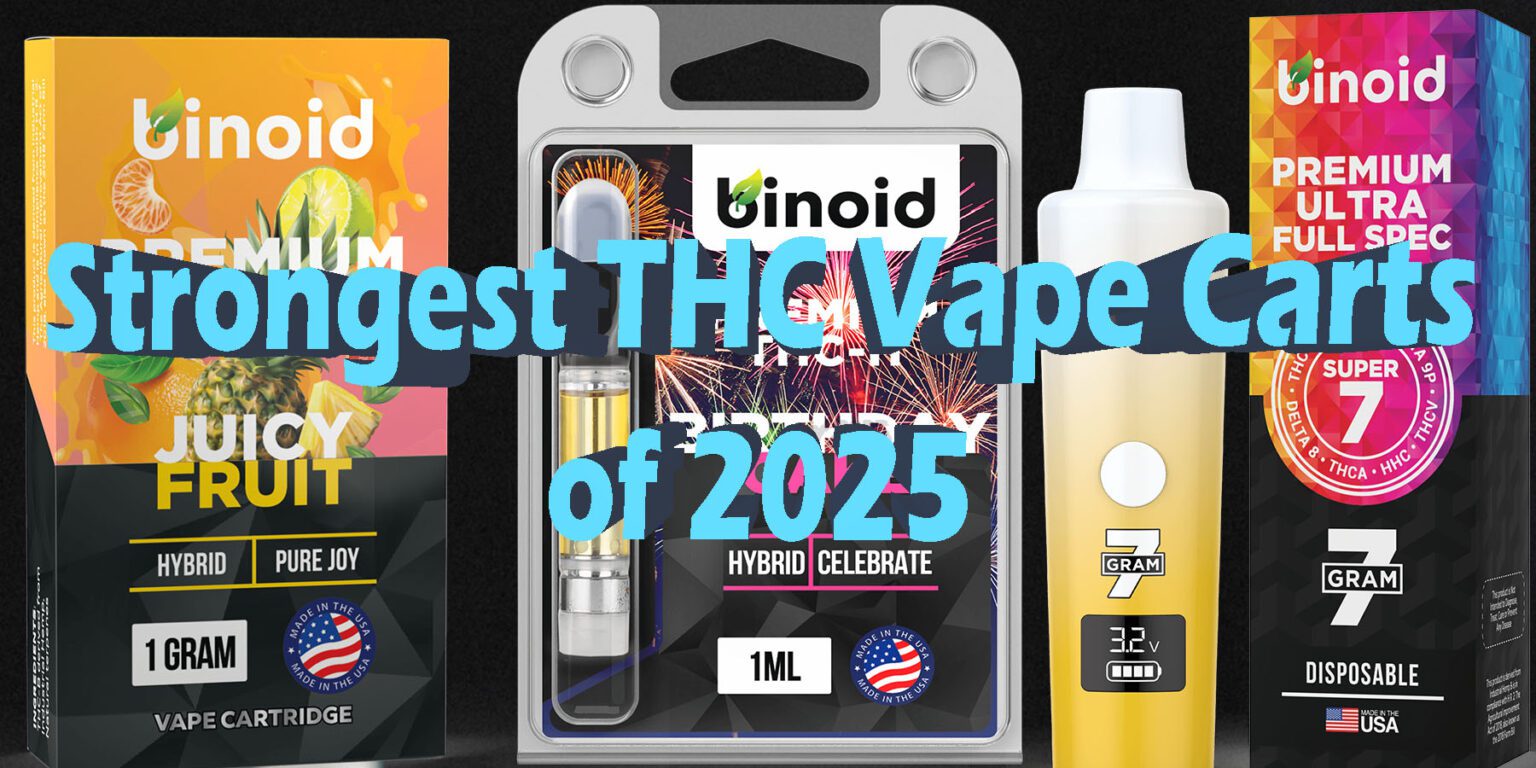 Best THC Vape Carts - Binoid CBD