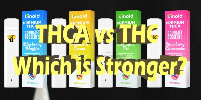 THCA vs THC: Which One is Stronger?