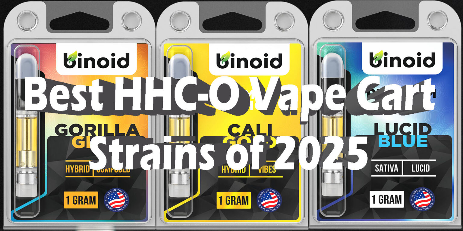 Best HHC-O Vape Cart Strains of 2025