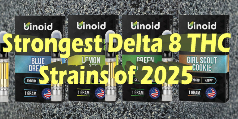 Strongest Delta 8 Strains of 2026