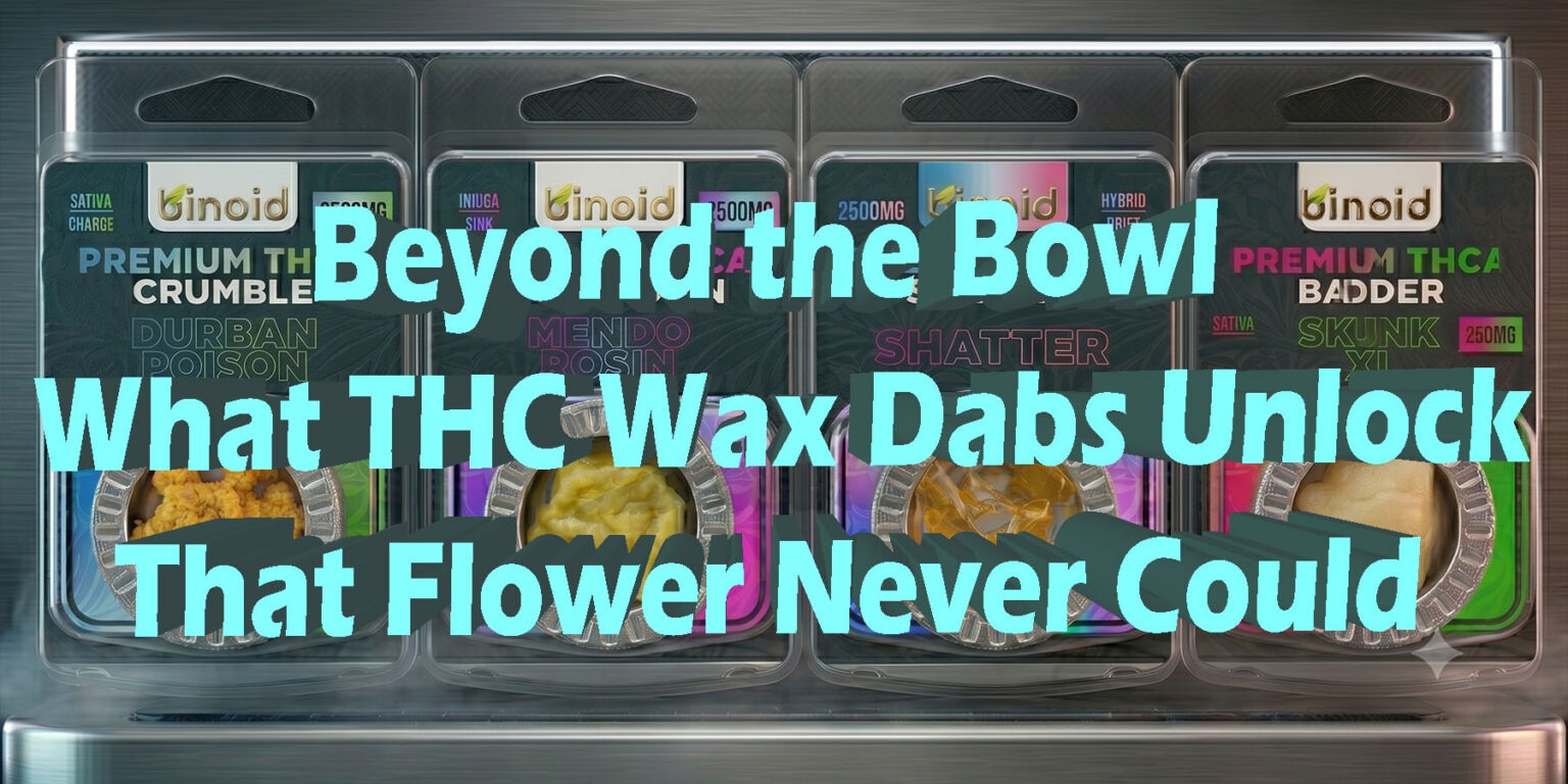 Why THC Wax Dabs Are Better Than Flower